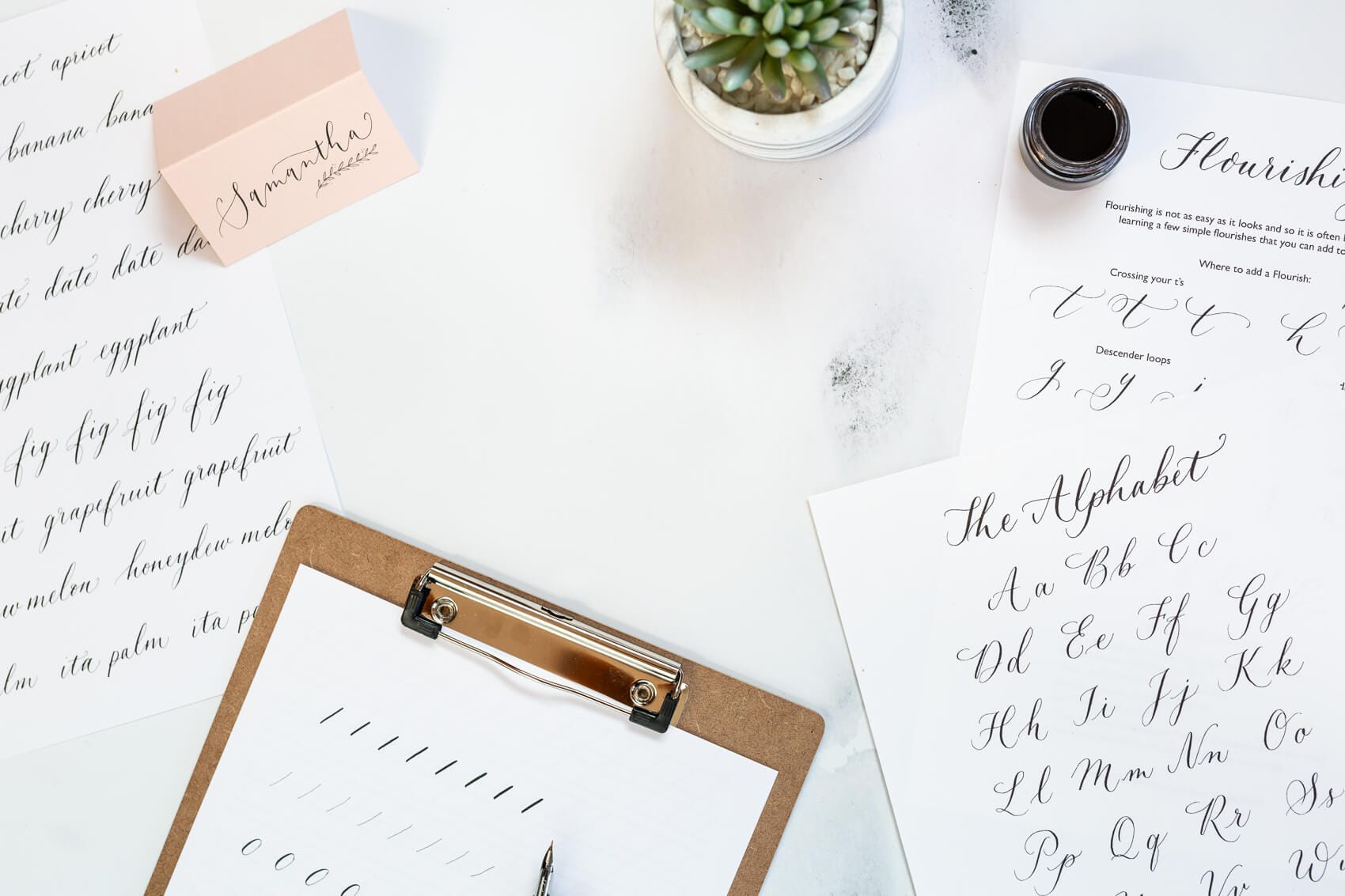Pen & Tell - the magic of calligraphy with Judy Broad | Alexander Hotels